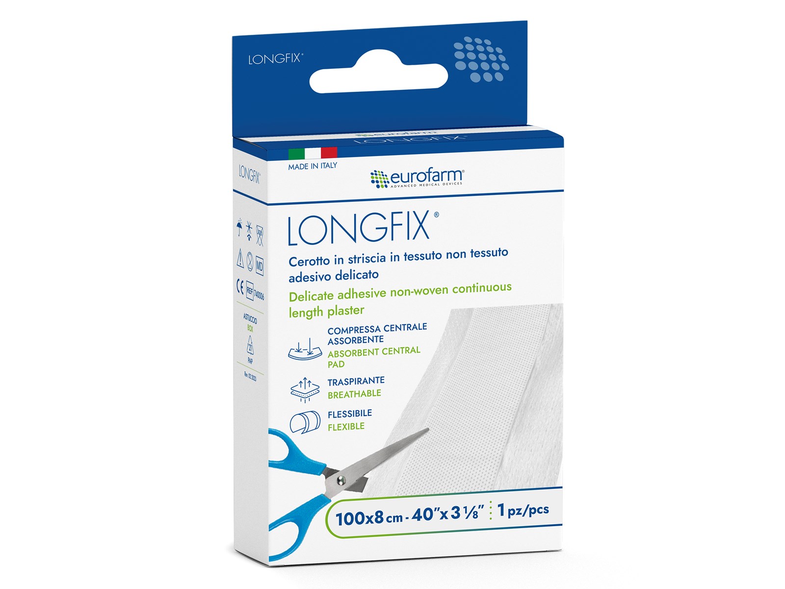 LONG FIX 1 m x 8 cm Dimenzije 1 M X 8 Cm - BAUERFEIND.HR - BAUERFEIND