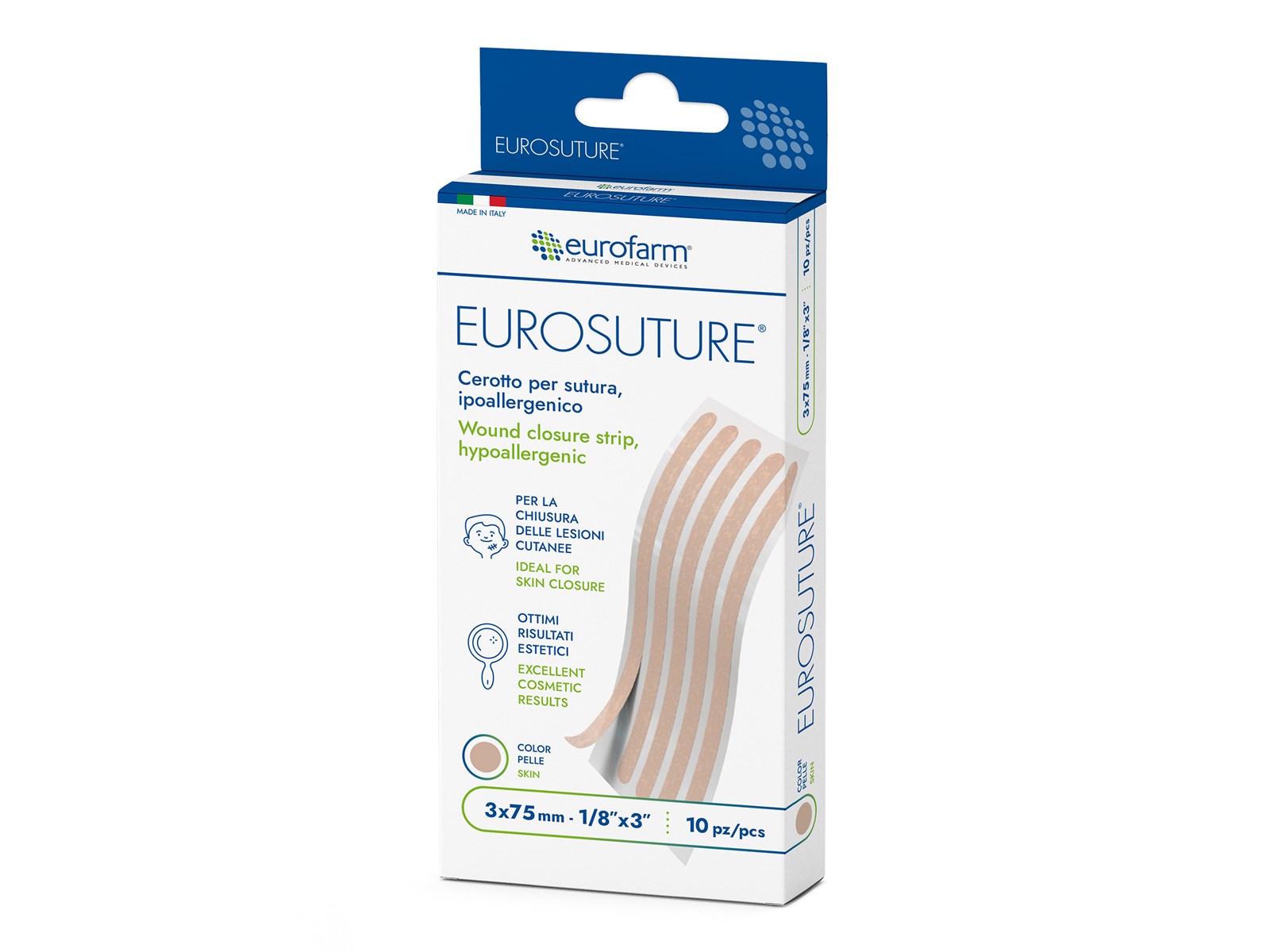 EUROSUTURE beige 3 mm x 75 mm, a10 Dimenzije 3 Mm X 75 Mm - BAUERFEIND ...